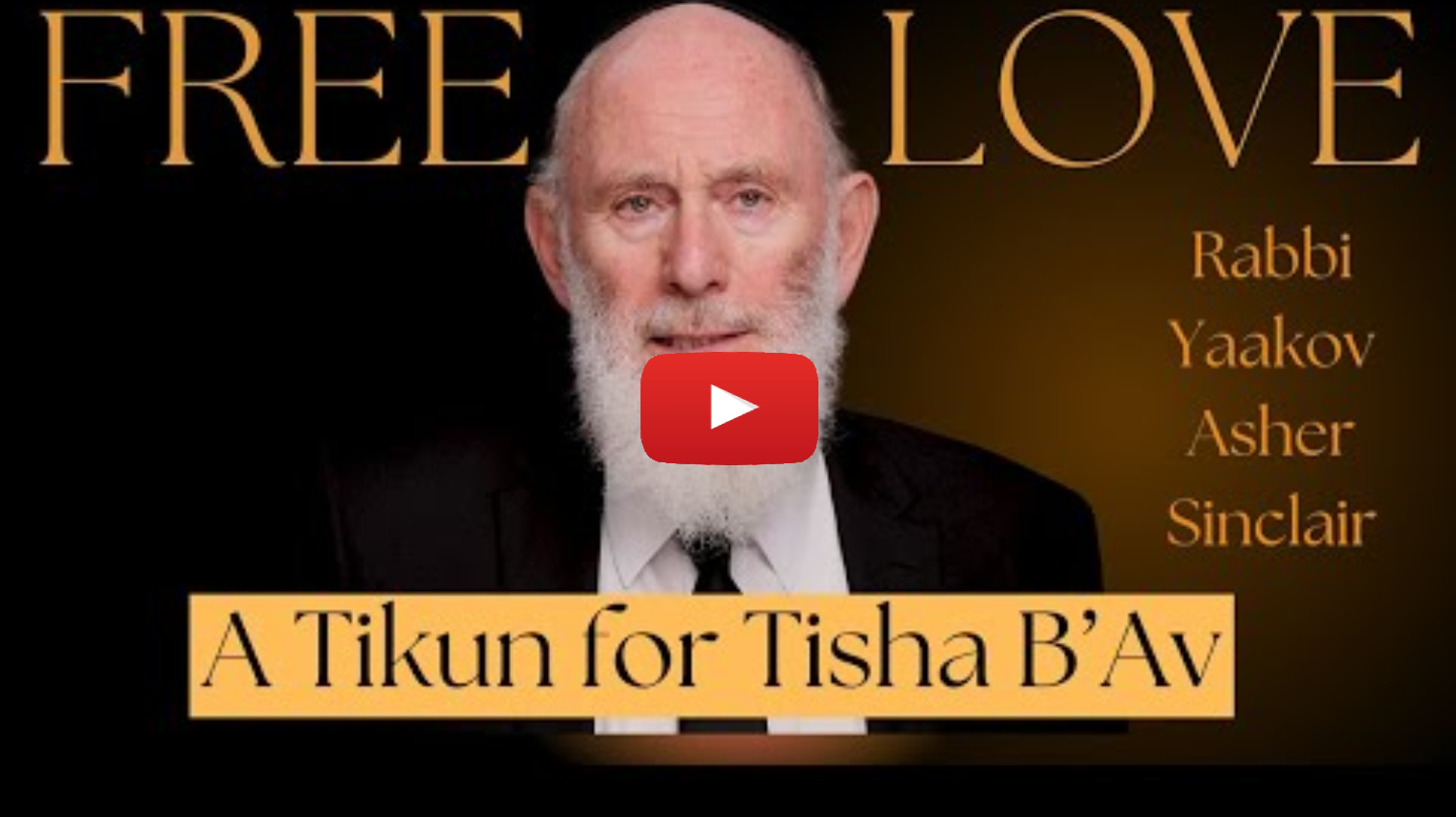 Rabbi Yaakov Asher Sinclair – Video