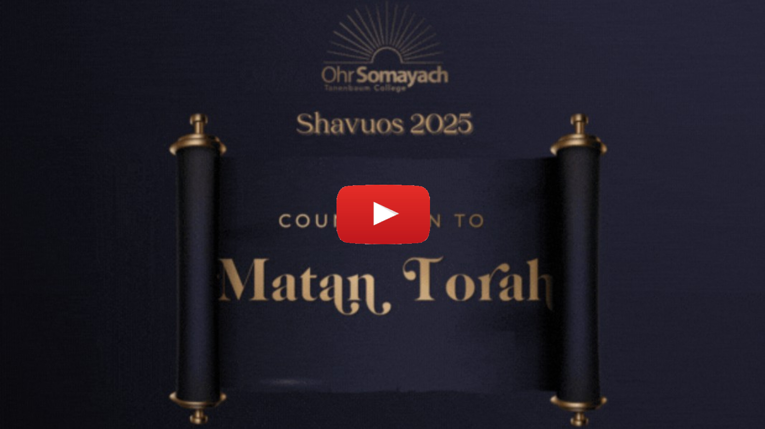 Countdown to Matan Torah – Video